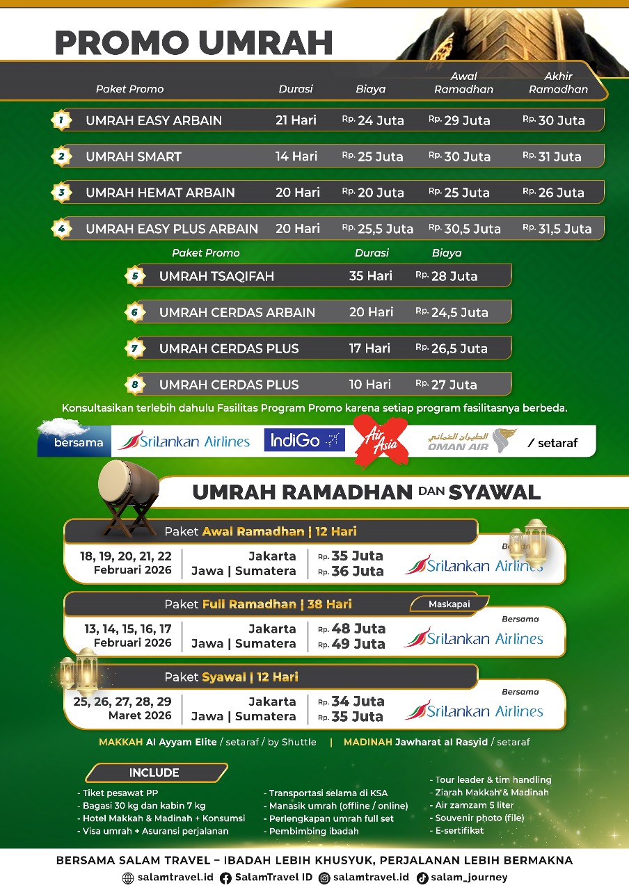 Siap Haji dan Umroh – Agen Travel Umroh Terpercaya